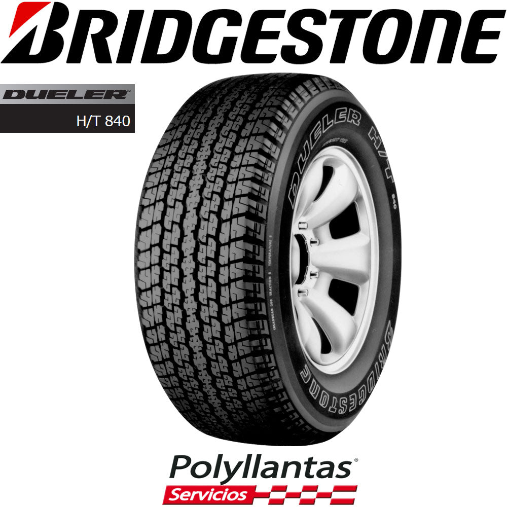 LLANTA 265-70 R16 111S BRIDGESTONE DUELER HT 840 – Polyllantas y Servicios